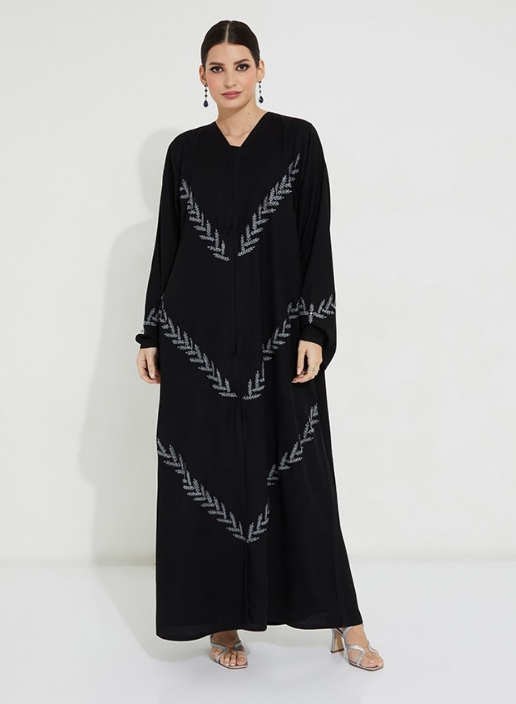 Rosette Abaya LS Abaya | Best Price UAE | Dubai, Abu Dhabi