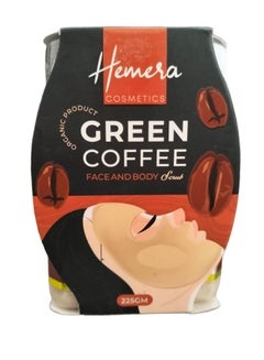 Hemera hemera Green coffee scrub mask for face and body 225 gm | Best ...