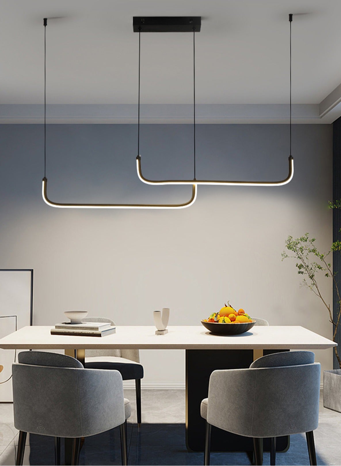 LOOPITYS 90CM - Three color temperature - Modern luxury - Restaurant ...