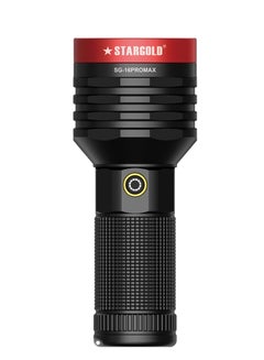 Stargold Rechargeable LED Flashlight 40W 20000mAh Lithium Battery ...