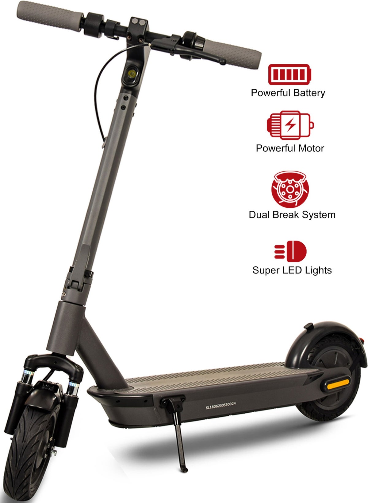 Sky Land Electric Scooter with LCD & App Control | Strong Built ...