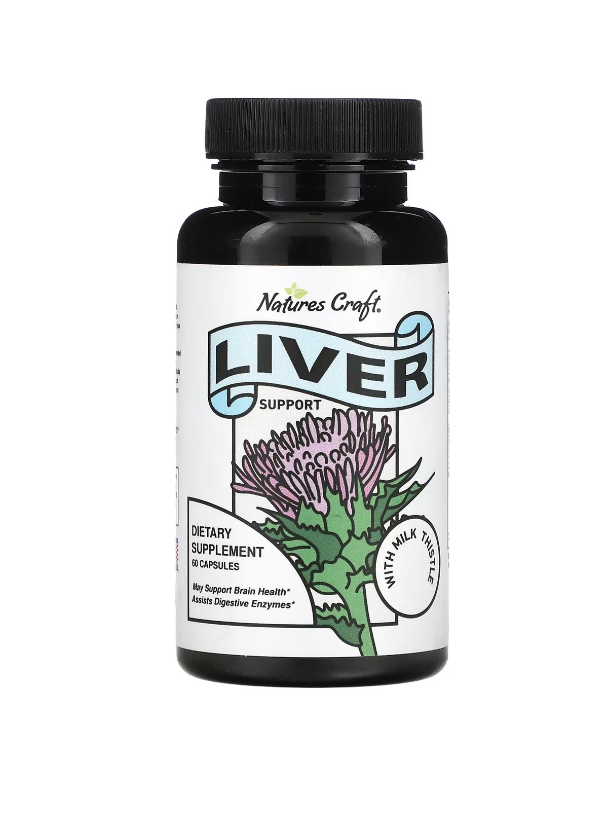 Nature's Craft Liver Support 60 Capsules | Best Price KSA | Riyadh, Jeddah