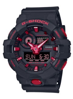 CASIO G shock Ignite Red Colour Analog Digital Black Resin Wrist Watch ...
