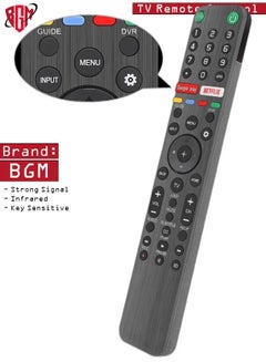 BGM RMF-TX500U Universal Remote Control for Sony Smart TV Bluetooth ...