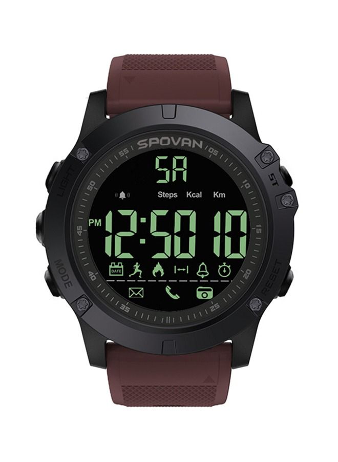 Spovan Outdoor Digital Smart Sport Watch For Men With Pedometer Wrist ...