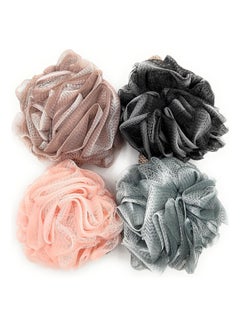 VIO User VIO 4 Pack Soft & Fluffy Exfoliating Bath Ball, Mesh Body ...