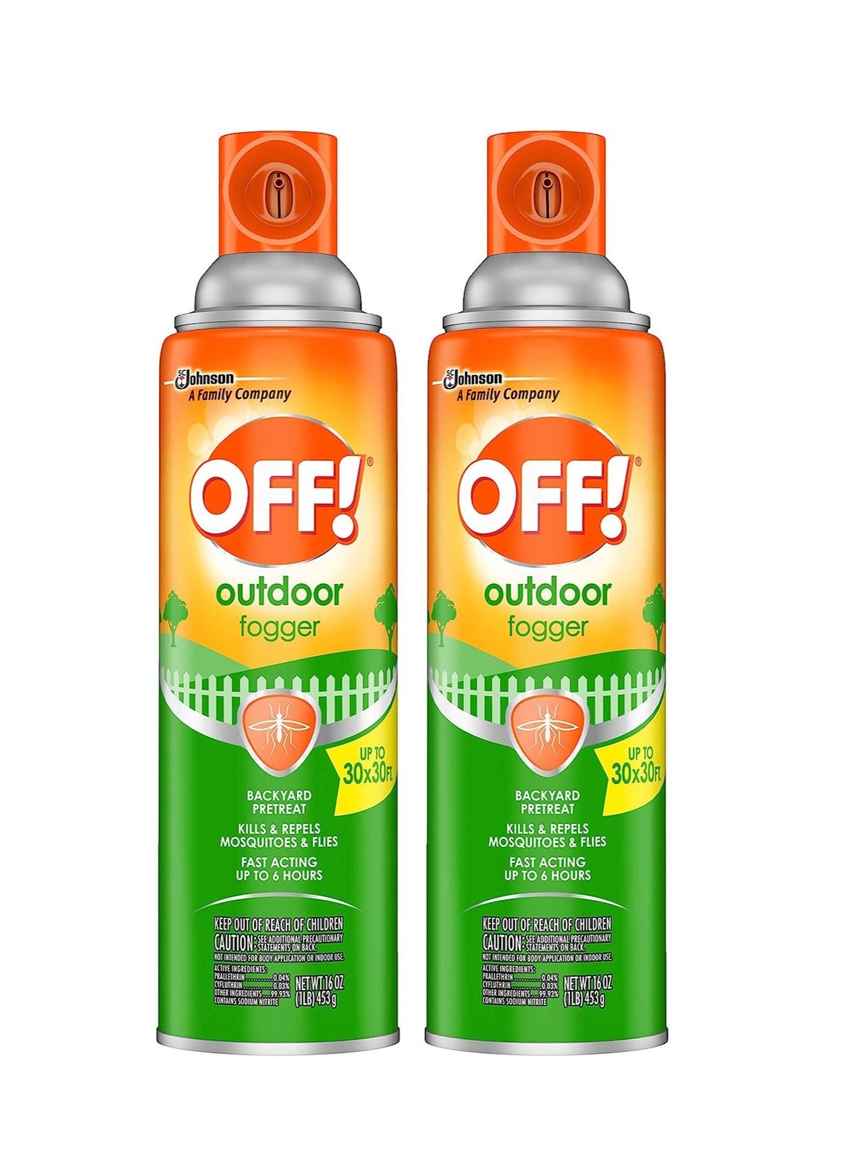 OFF! OFF! Outdoor Insect & Mosquito Repellent Fogger, Kills & Repels ...