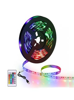 Goeco LED Strips Light 5 Meters with Romote, Smart Changing LED Lights ...