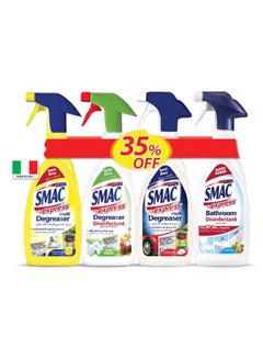 Smac Super Saver Bundle Express Multi Degreaser Lemon 650ml With ...