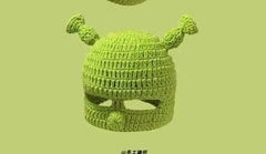 Generic Cute Shrek Monster Knit Beanie Winter CapShrek mask Shrek mask ...