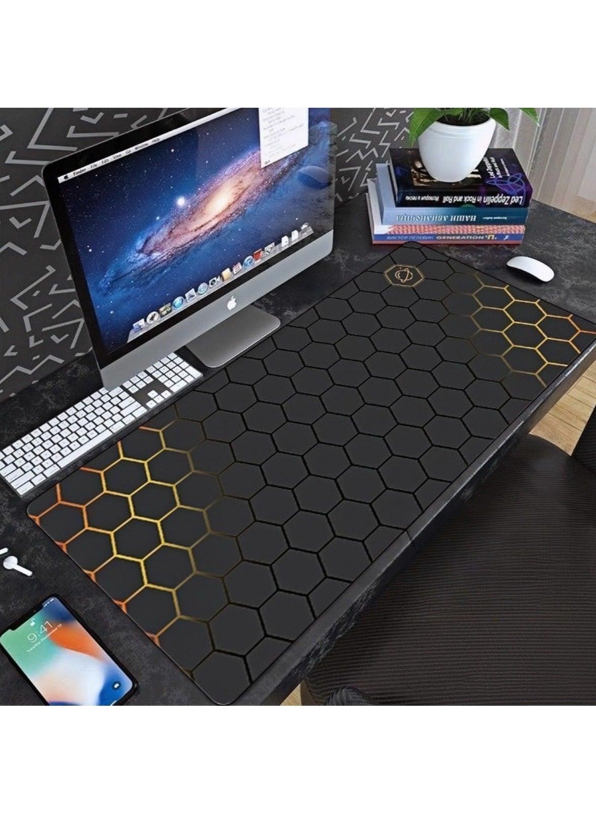 CHU DAI Large Desk Mouse Pad, Waterproof Gaming Mouse Pad, 800 x 300 x ...