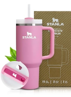 STANLA STANLA 40 oz Tumbler with Lid and Straw | Travel Mug for Iced ...