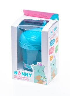 Generic Nanny non-spill sippy cup with handle blue UAE | Dubai, Abu Dhabi