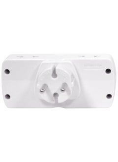 KADRIS Multi Plug Extension Socket, 2 Way Electrical Outlet Extender 2 ...