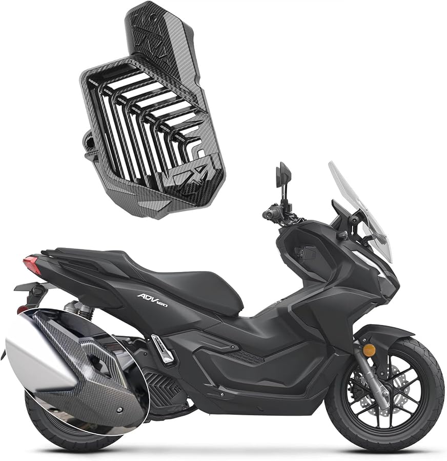 Generic Carbon Fiber Exhaust Pipe Cover Full Body Shell Decoration For ...