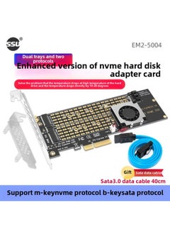 Generic NVME Adapter M.2 To PCI-E3.0X4 High-speed Expansion Card M Key ...