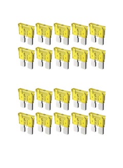 SYOSI SYOSI 20 Pcs 20A Standard Car Fuses, 20 AMP Automotive Fuses (ATO ...