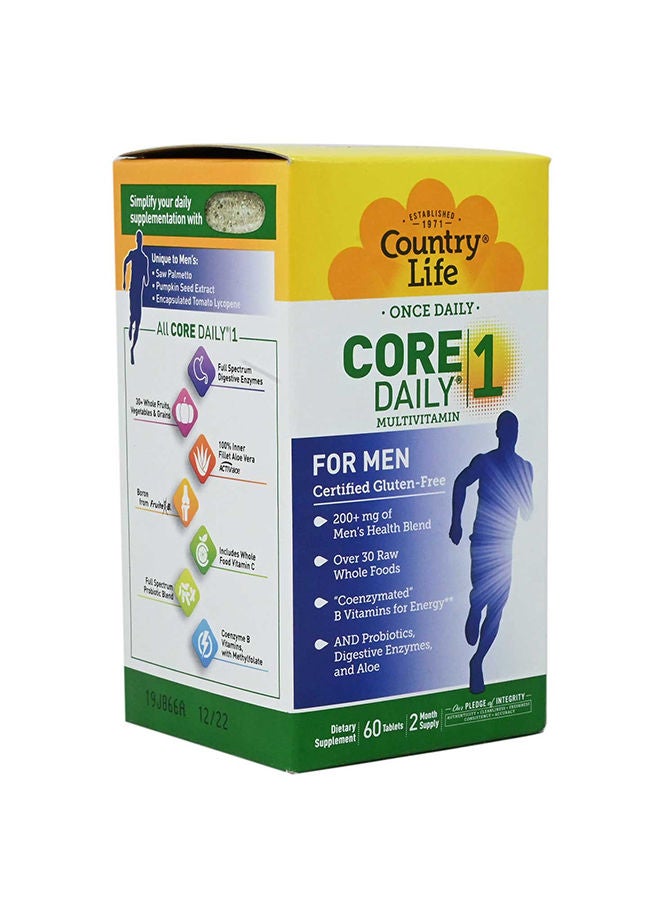 Country Life Core Daily 1 Multivitamins for Men 60 Softgel | Best Price ...