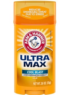 Arm & Hammer Ultra Max Cool Blast Anti-Perspirant And Deodorant Stick ...