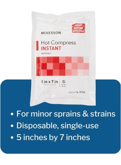 McKesson Hot Compress Instant Hot Pack Disposable 5 In X 7 In 1 Count ...