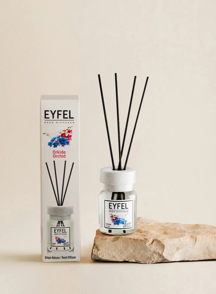 EYFEL Orchid Reed Diffuser Set – 120ML Premium Long-Lasting Home ...