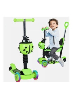 MAGIC VAULT 5-In-1 Kids Scooter,Kick Scooter With Adjustable Removable ...