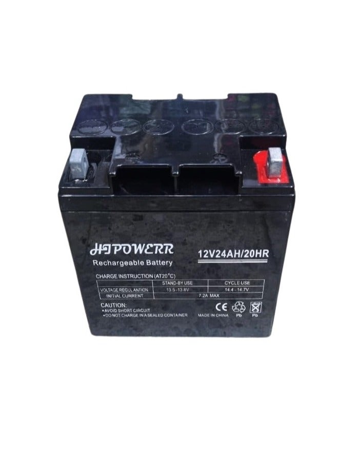 Generic Hippo Power 12V 24Ah Lithium Ion Battery, Long Life | Best ...