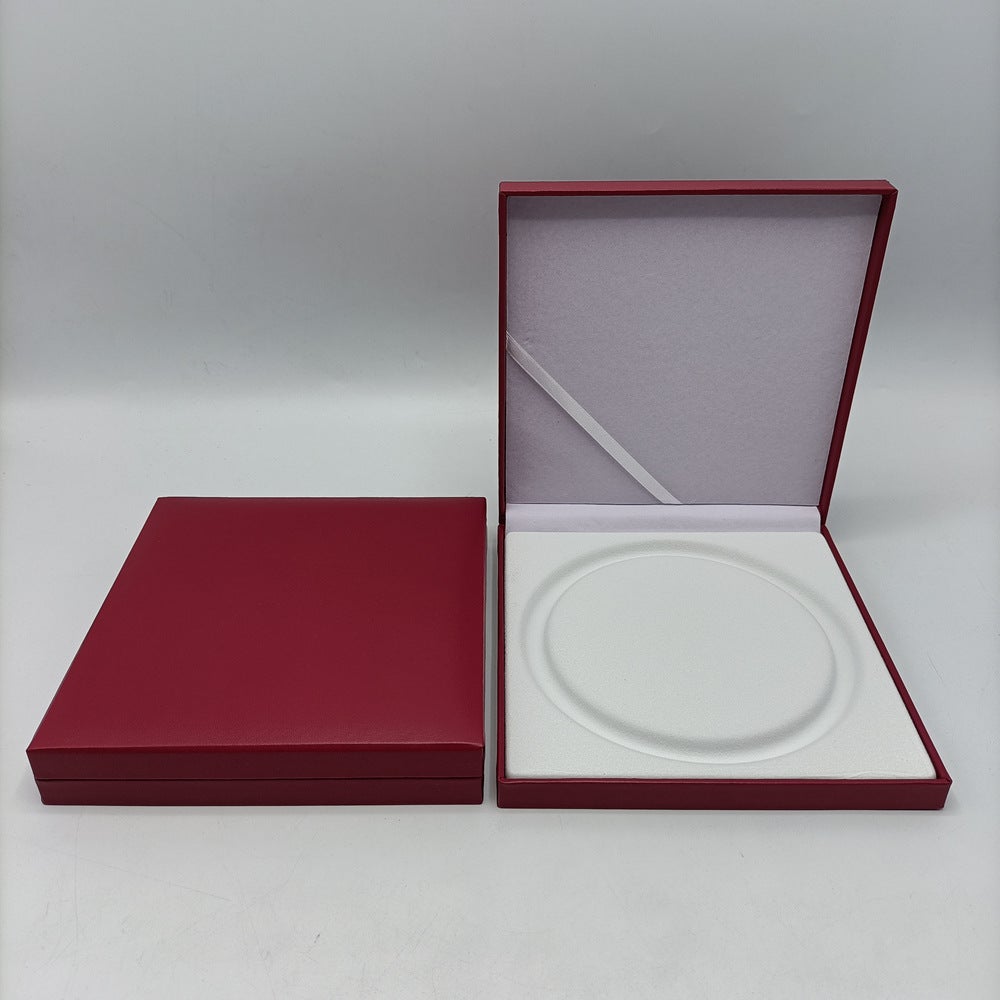 Generic 17 * 17Pu Leather Velvet Packaging Box Mother Chain Jewelry ...