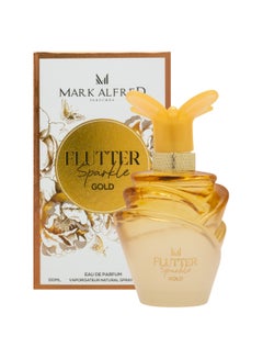 MARK ALFRED Pack of 5PC Mark Alfred Flutter Sparkle Gold EDP For Women ...