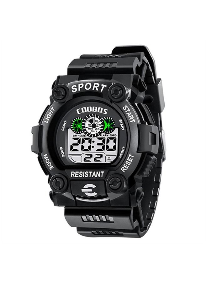 Coobos Kids Water Resistant Rubber Digital Watch Boy's Watch | Best ...