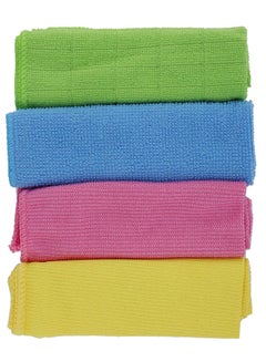Royalford Royalbright 4 pcs Multi-Purpose Microfiber Cloth Set RF10744 ...