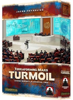 STRONGHOLD GAMES Terraforming Mars: Turmoil | Material : Cardboard | 1 ...