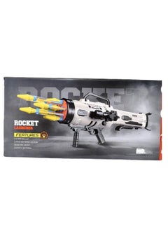 Rally Battery Operated Rocket Launcher Gun Toy With Bullets KSA ...