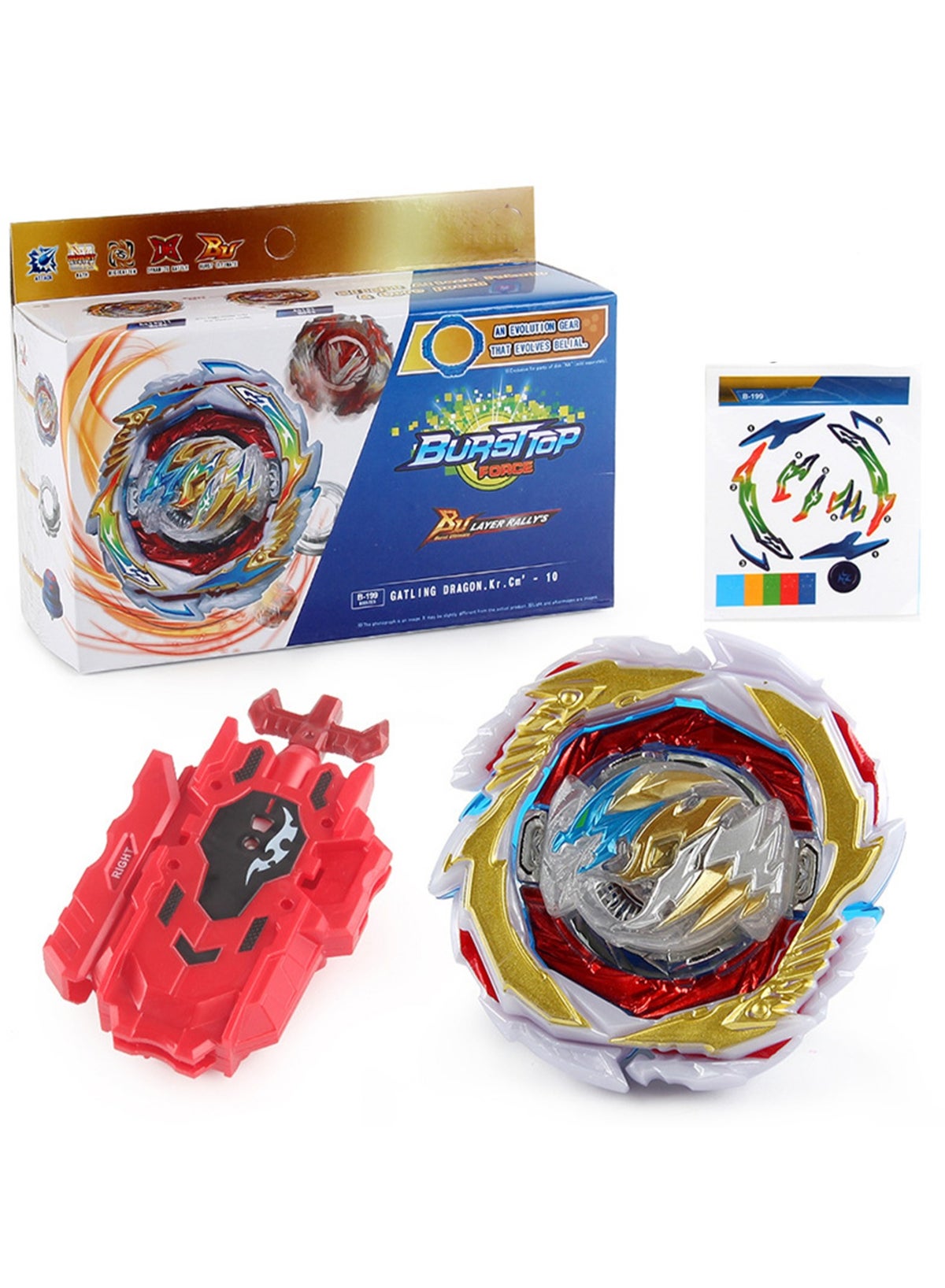 Generic Beyblade Toy Boxed Battle Beyblade With Launcher Beyblade Toy ...