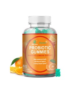 Daynee Probiotic Gummies, Extra Strength Natural Floavored Probiotics ...