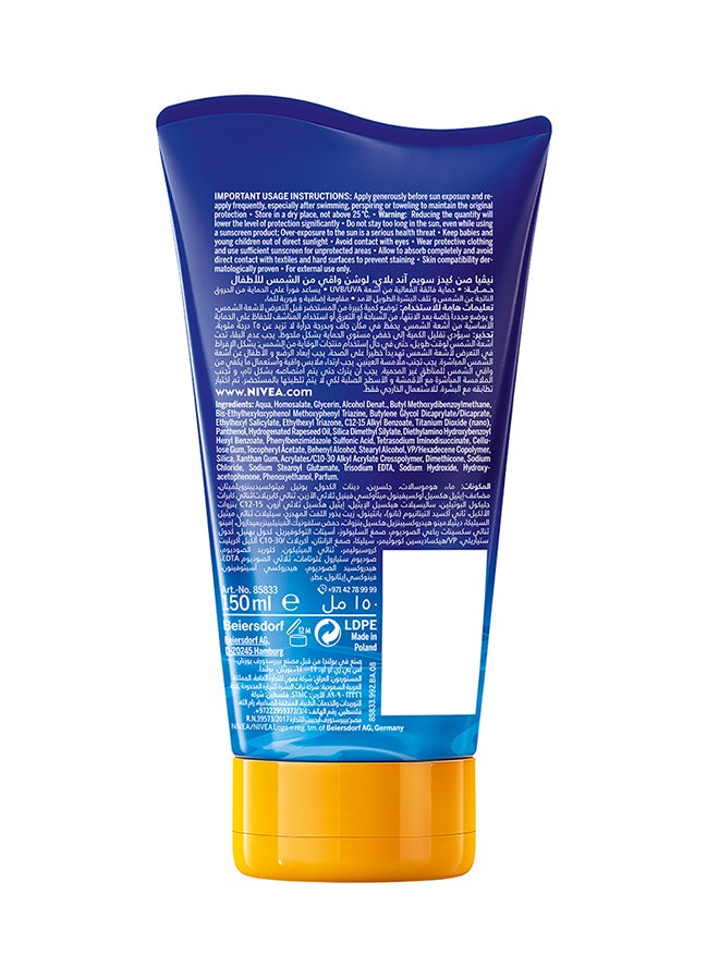 Buy Nivea SUN Kids Swim & Play Sun Lotion, UVA & UVB Protection, SPF 50 ...