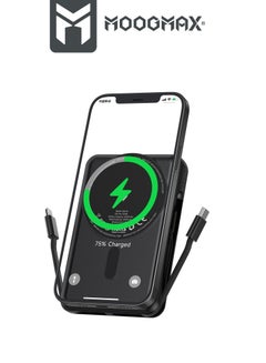 MOOGMAX Trunk 10000mAh A Wireless magnetic power bank 22.5W supports ...