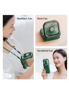 Generic Necklace Fan Mini Wearable Fans Foldable Hanging Fan USB ...