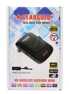 Stargold STARGOLD Satellite Receiver Full HD 4K, 4000 Channels, EPG, MPEG-2/4, OSD, Blind Scan ...