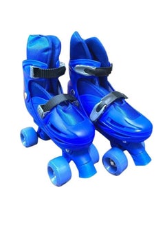 Generic Skate Shoe with Four big Blue Wheels KSA | Riyadh, Jeddah