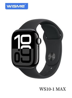 WISME WS10-1 MAX Multi-Functional Smartwatch with 7 Strap Pairs and ...
