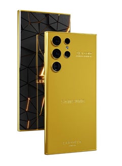 LERONZA Luxury Customized 24K Gold Samsung Galaxy S24 Ultra 256GB ...