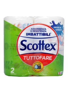 Scottex Maxi Tuttofare Multi Purpose Kitchen Towel 2 Roll White | Best ...