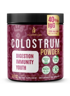 InstaSkincare Bovine Colostrum Powder - Pure Bovine Colostrum for ...