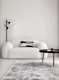 Generic Light Luxury Lazy Puff Sofa with Lamb Fleece Fabric for Family ...