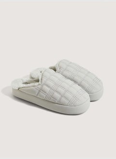 Buy Oysho green Nylon platform slippers for Women in KSA