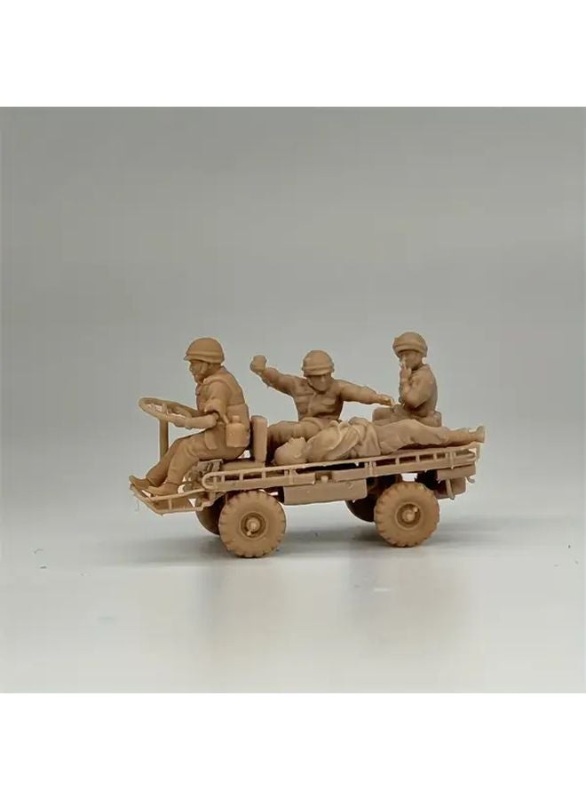 Generic 1 72 Scale Resin M274 Mule US Army Vehicle Model Kit With 4 ...