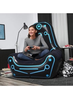 Generic Inflatable Gaming Chair with Comfortable Backrest and Oversized ...