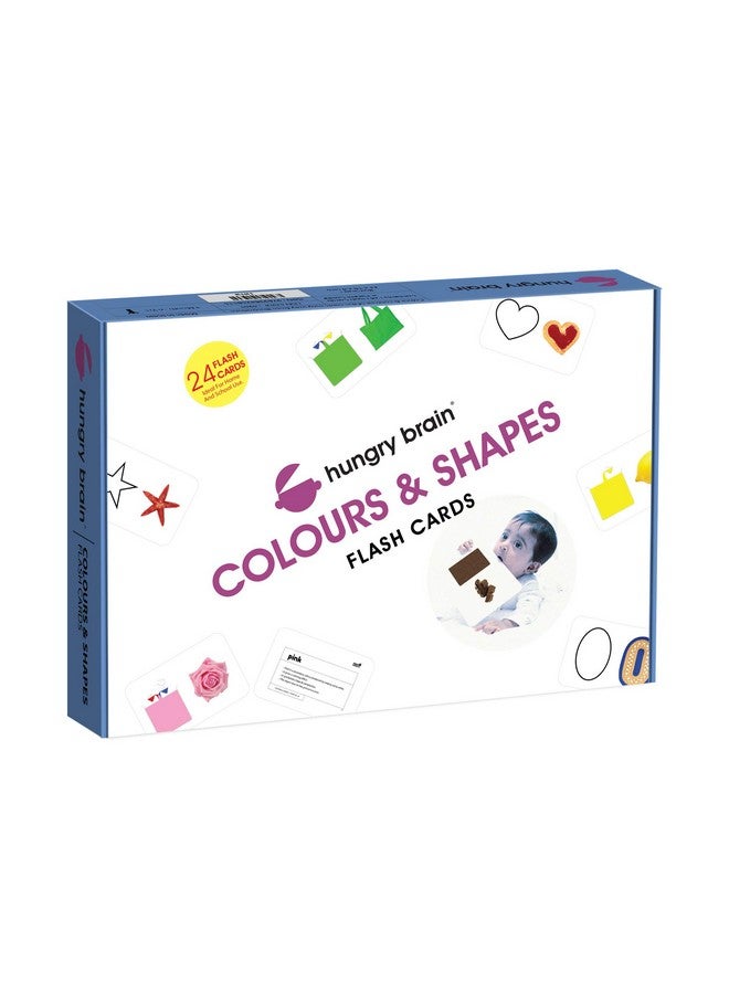 تسوق Hungry Brain وhungry brain Toddler Flash Cards Colours & Shapes ...