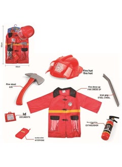 Generic Firefighter Toy Set Children's Role-play Early Education Tools ...